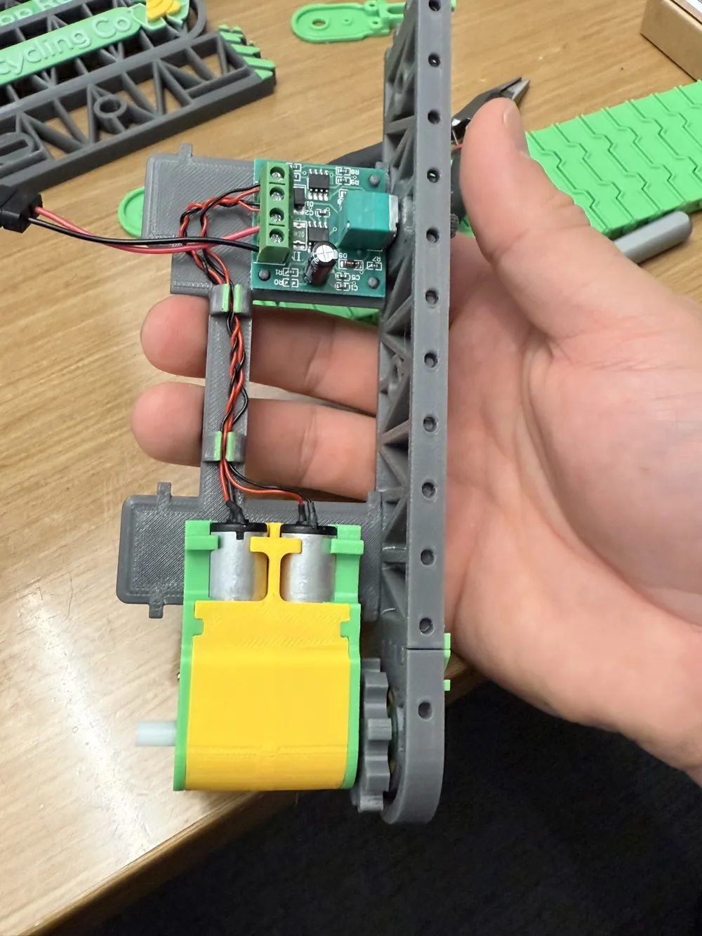 Poop Recycling Co Conveyor Belt - Free 3D Print Model - MakerWorld