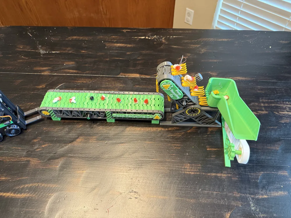 Poop Recycling Co Conveyor Belt - Free 3D Print Model - MakerWorld