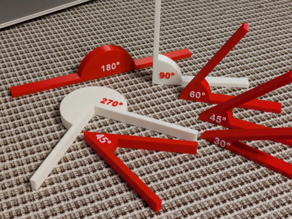 Angles - Math teaching aid Remixed by Andy - MakerWorld