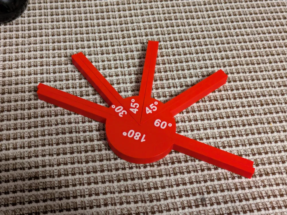 Angles - Math teaching aid Remixed by Andy MakerWorld: Download Free 3D ...