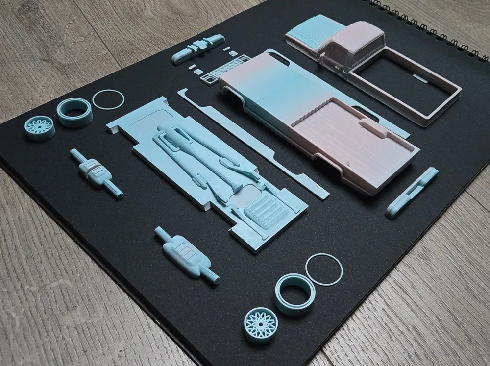 Chevrolet k20 1979 / multiparts - Free 3D Print Model - MakerWorld