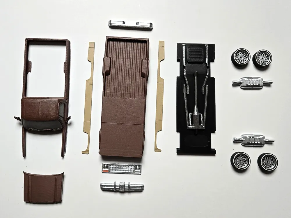 Chevrolet k20 1979 / multiparts - Free 3D Print Model - MakerWorld