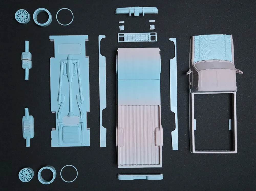 Chevrolet k20 1979 / multiparts - Free 3D Print Model - MakerWorld