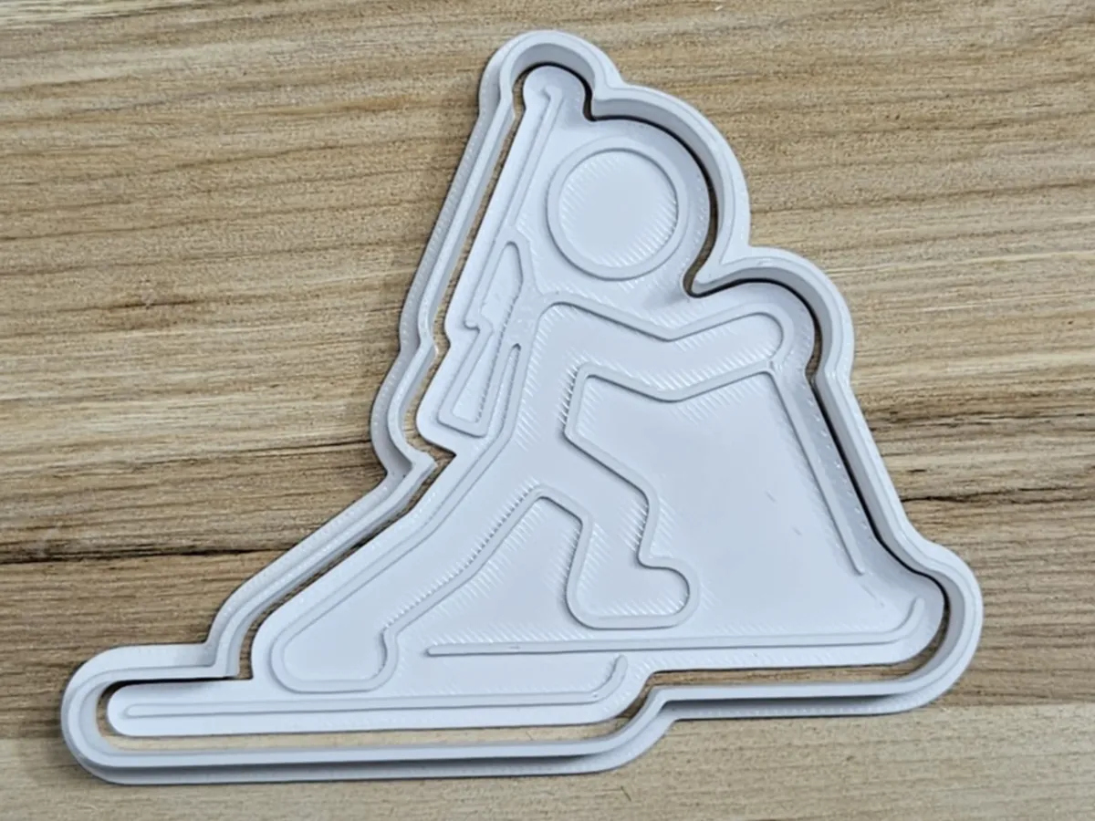 biathlon cookie cutter - Free 3D Print Model - MakerWorld