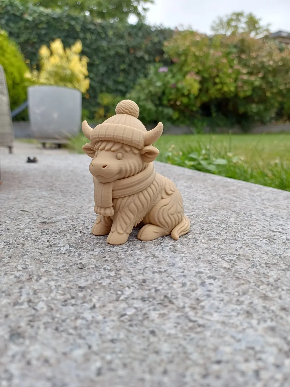 Cozy Coo — the Winter Highland Cow - Free 3D Print Model - MakerWorld