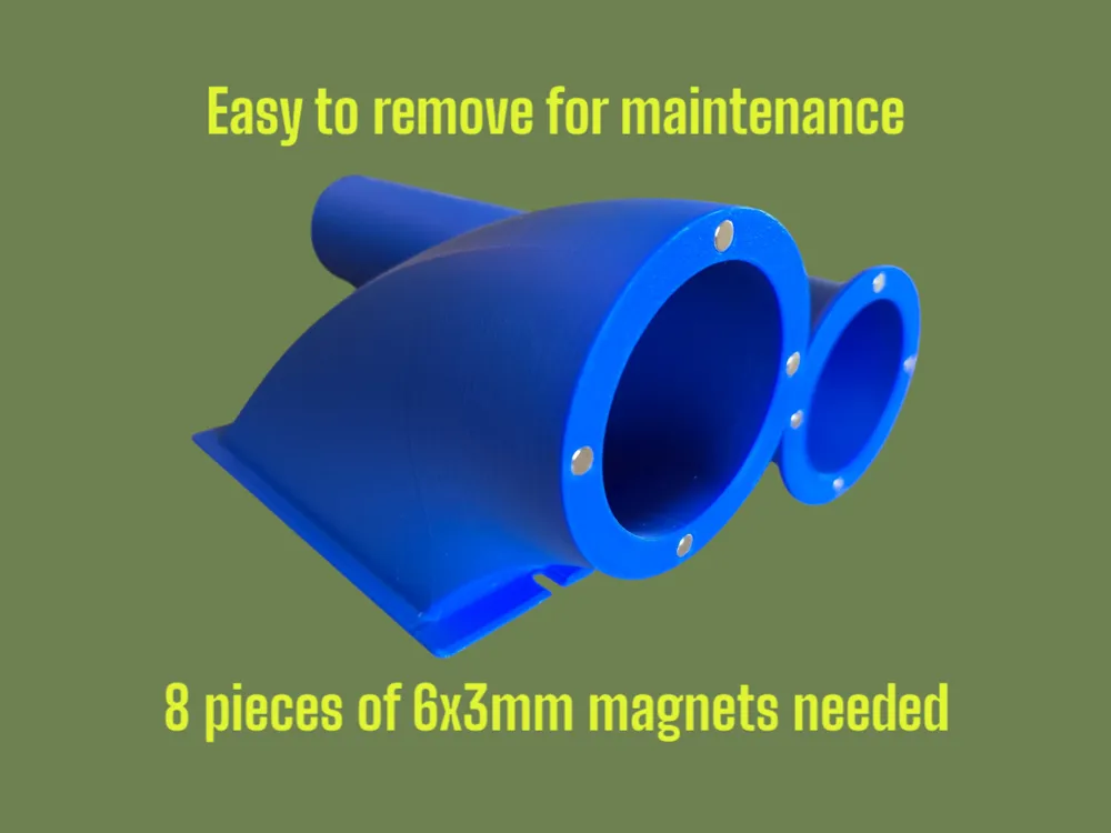 H2D Poop pipe - Removable! - By KoBuCRAFTS! by KoBuCRAFTS MakerWorld ...