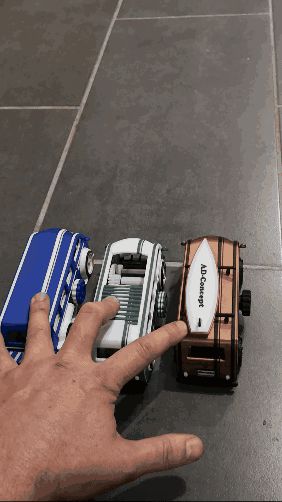 VW Combi van - Spring-powered Car - Mini Bus by AD-Concept MakerWorld ...