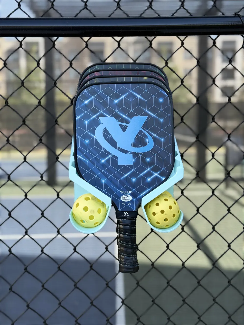 Pickle Caddy 4x4 Pickleball Paddle and Ball Rack - Free 3D Print Model ...