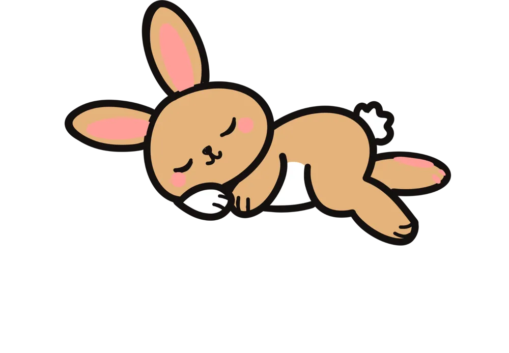 Sleeping Bunny Monitor Topper Decoration by marynoster MakerWorld ...