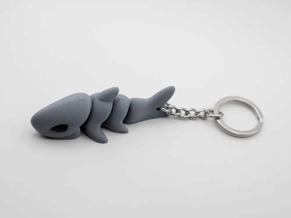 Mini Articulated Shark (NoAms) - Free 3D Print Model - MakerWorld