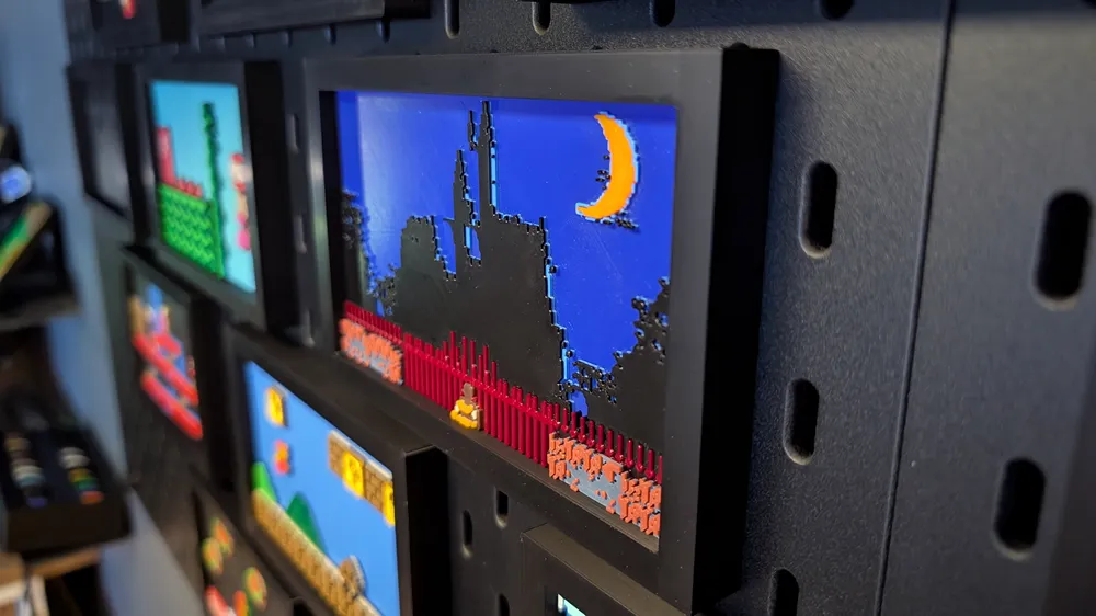 Castlevania Intro Wall Art by LayeredPixels by Tomas MakerWorld ...