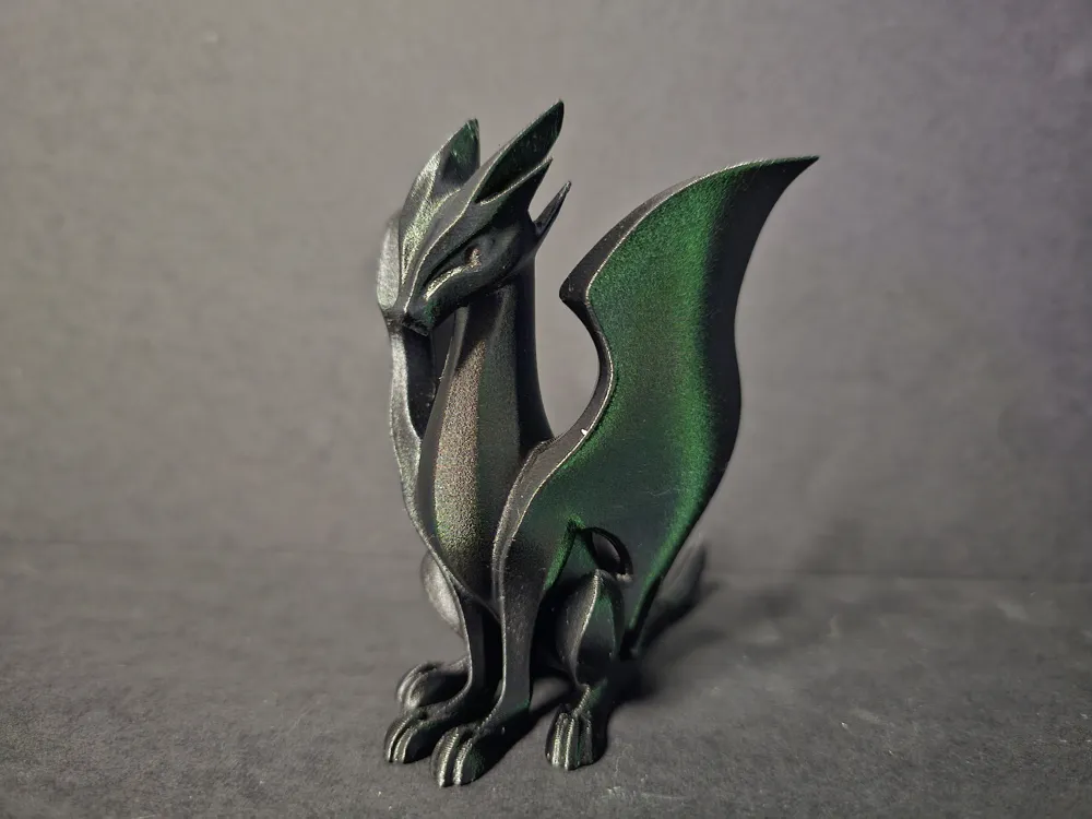 Minimalistic Dragon - Free 3D Print Model - MakerWorld