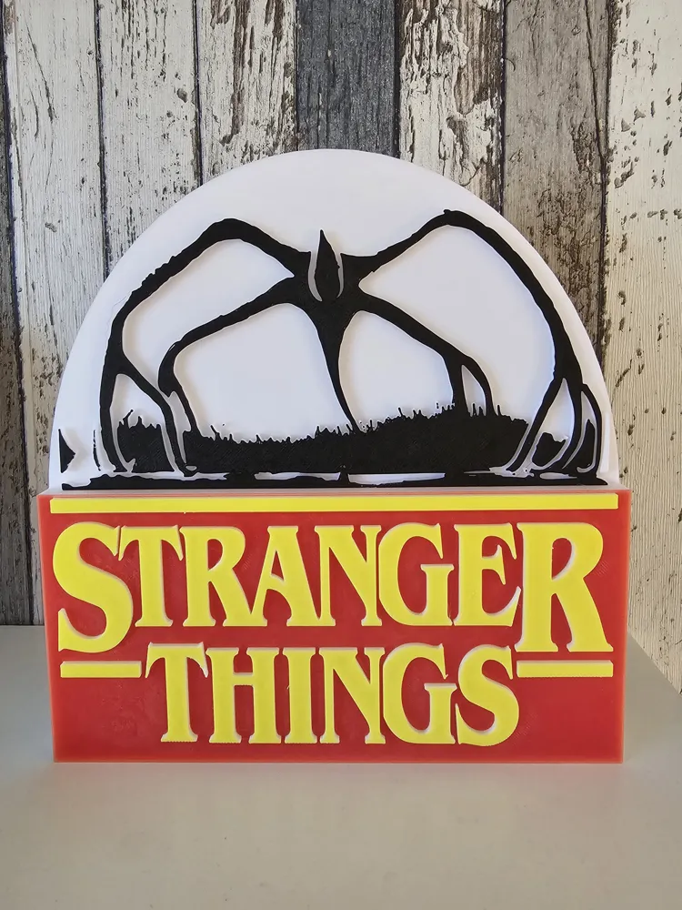Stranger Things Display Stand - Free 3D Print Model - MakerWorld
