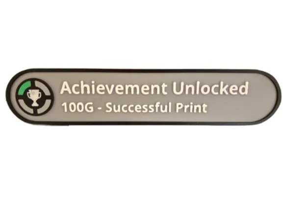 Xbox Achievement Badge by Shoog MakerWorld: Download Free 3D Models