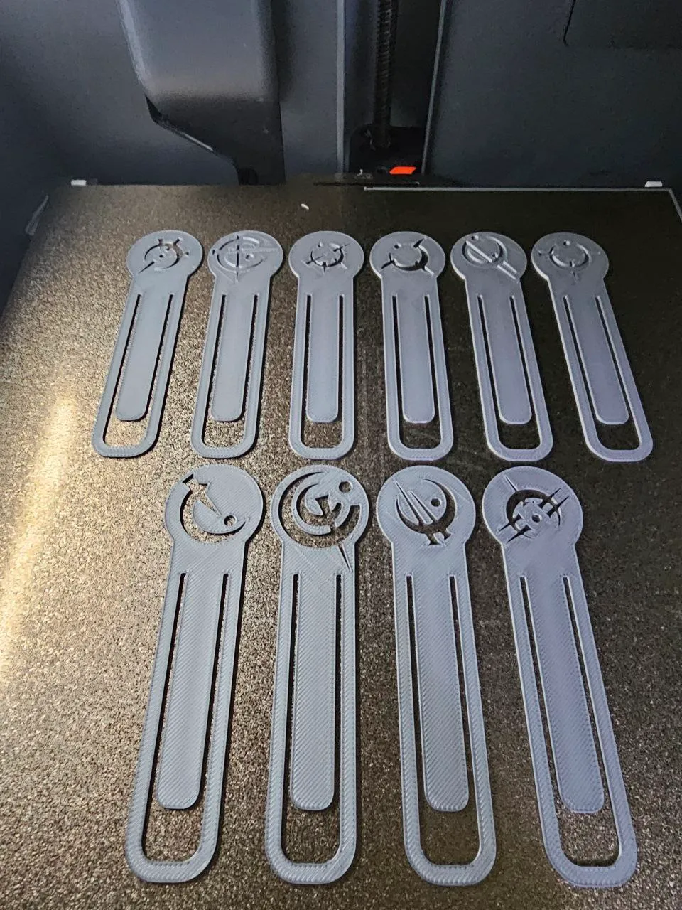 Mistborn Steel Alphabet Bookmarks - Set of 20 by Petilolz - MakerWorld