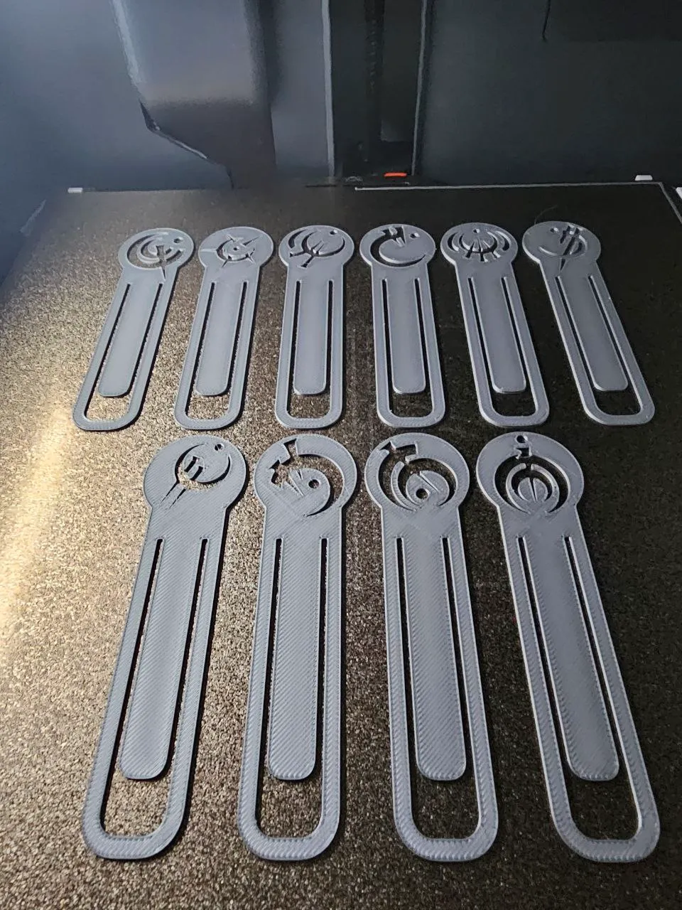 Mistborn Steel Alphabet Bookmarks - Set of 20 by Petilolz - MakerWorld