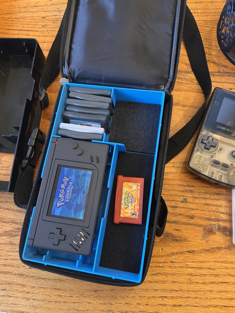 Game Boy Advance Soft Case Insert OEM fit -BozModz - Free 3D Print ...