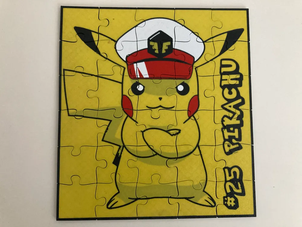 Pokemon Pikachu Puzzle 30 Piece by user_3683961373 - MakerWorld