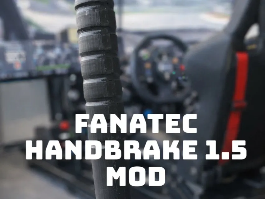 Fanatec Handbrake 1.5 Mod - Free 3D Print Model - MakerWorld