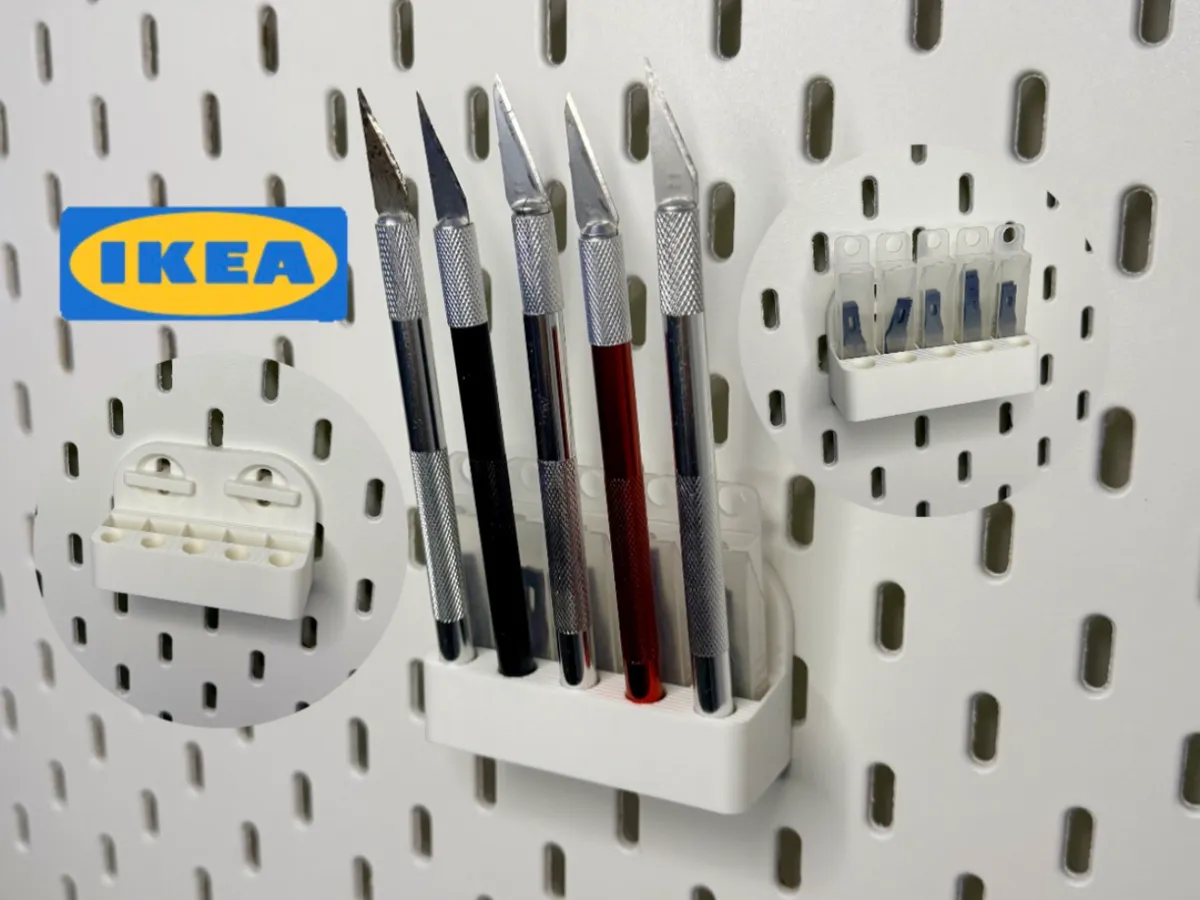 IKEA SKADIS SCALPEL CUTTER - Free 3D Print Model - MakerWorld