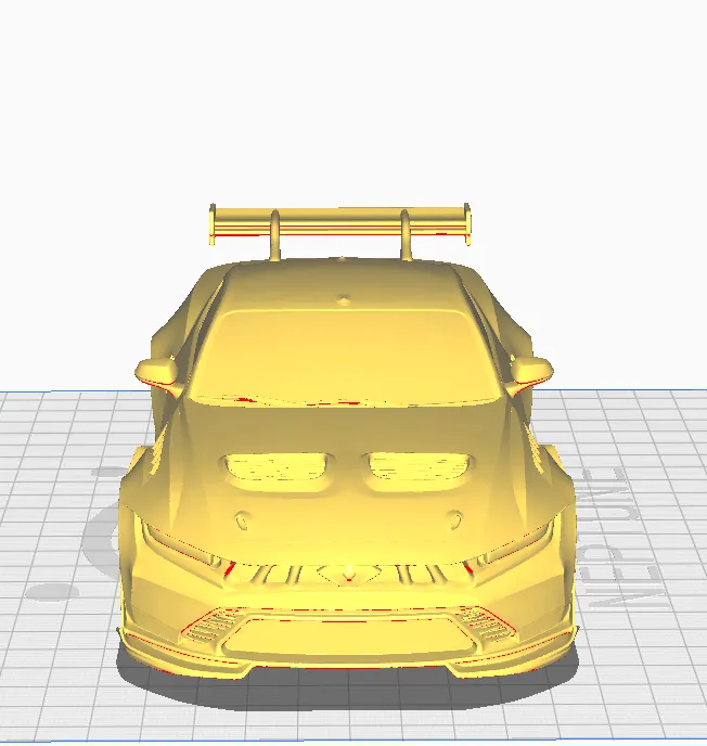 Ford Mustang GTD - Free 3D Print Model - MakerWorld