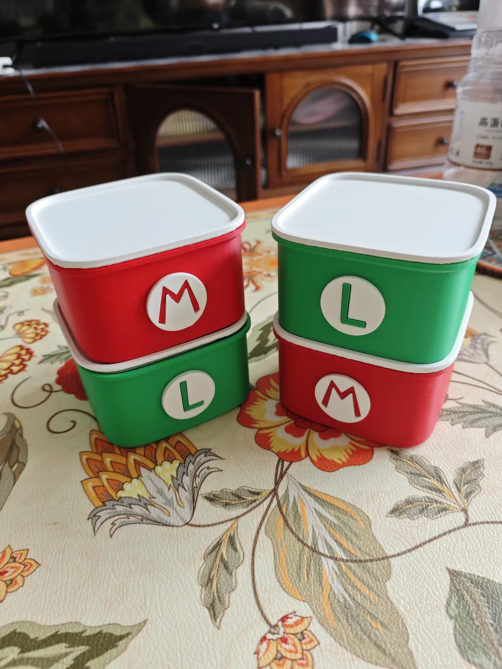 Modular Stackable Box Mario & Luigi Box Family Collection Snack Box ...