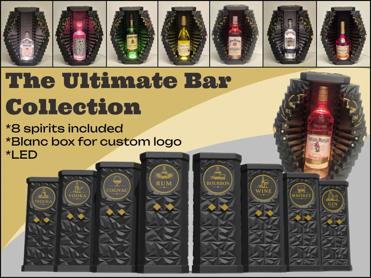 The Ultimate Bar Collection - Free 3D Print Model - MakerWorld