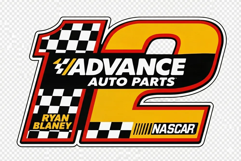 Ryan Blaney 12 Advance Auto Parts Sign - Free 3D Print Model - MakerWorld