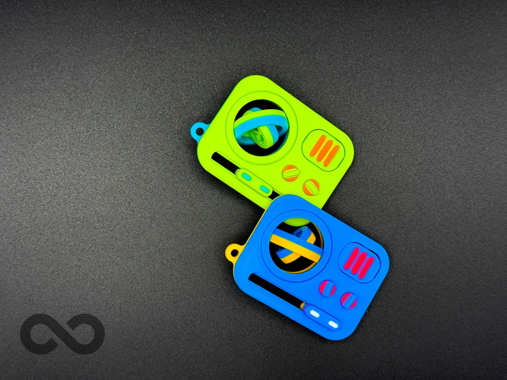 The Chaos Fidget - Print In Place - Free 3D Print Model - MakerWorld