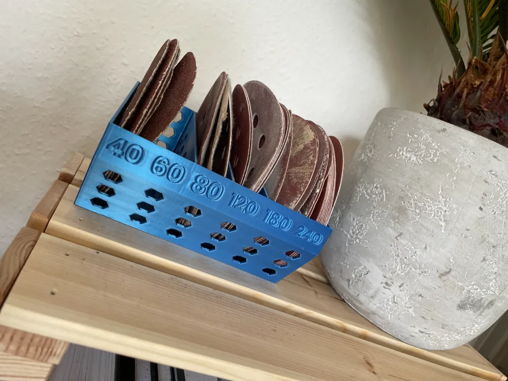 Sandpaper Holder / Storage by m1chale MakerWorld: Download Free 3D Models