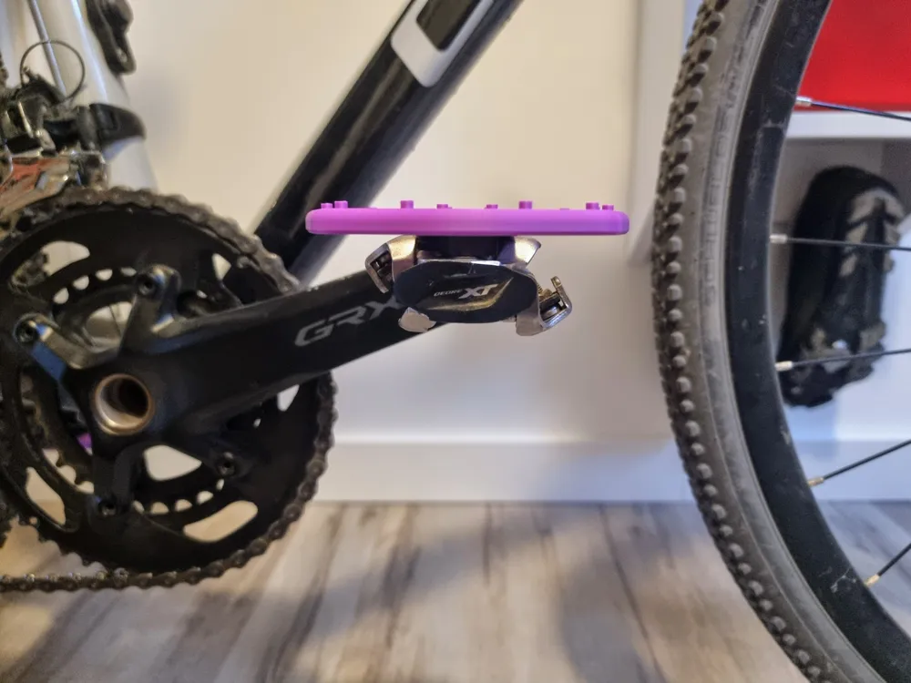 Shimano SPD Adapter Platform Pedals for Road Bikes and MTBs - Free 3D ...