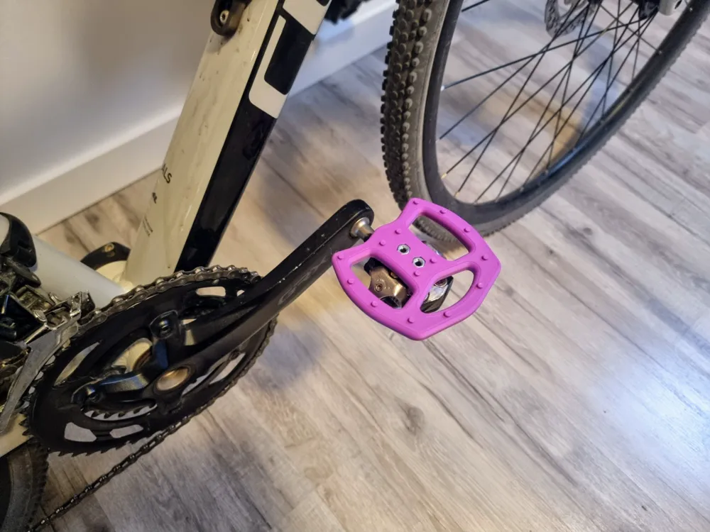 Shimano SPD Adapter Platform Pedals for Road Bikes and MTBs - Free 3D ...