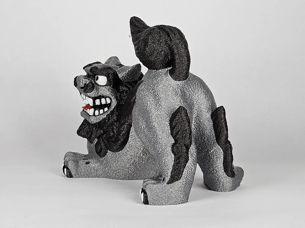 Okinawan Shisa Pair - Guardian Lion-Dogs - Free 3D Print Model - MakerWorld
