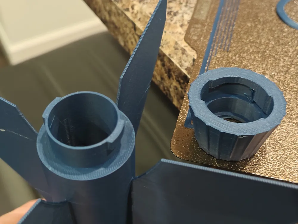 Model Rocket D Engine Mount v3 - Free 3D Print Model - MakerWorld