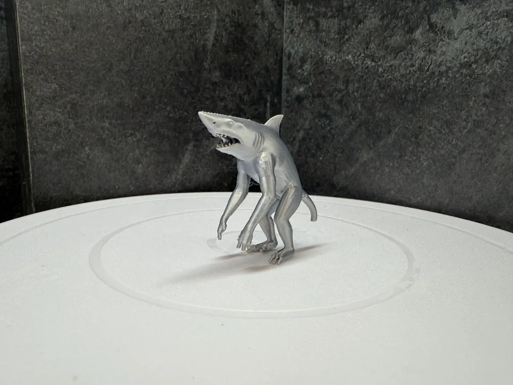 monkey shark - Free 3D Print Model - MakerWorld