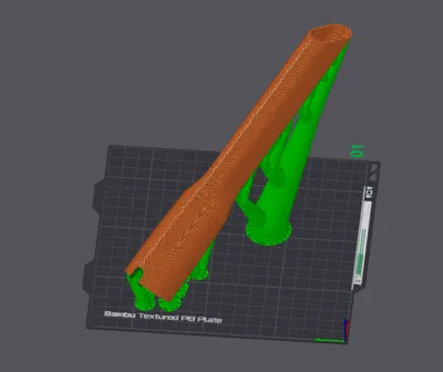 Shark Lift-away vacuum crevice tool (A1 Mini) by puddlehopper - MakerWorld