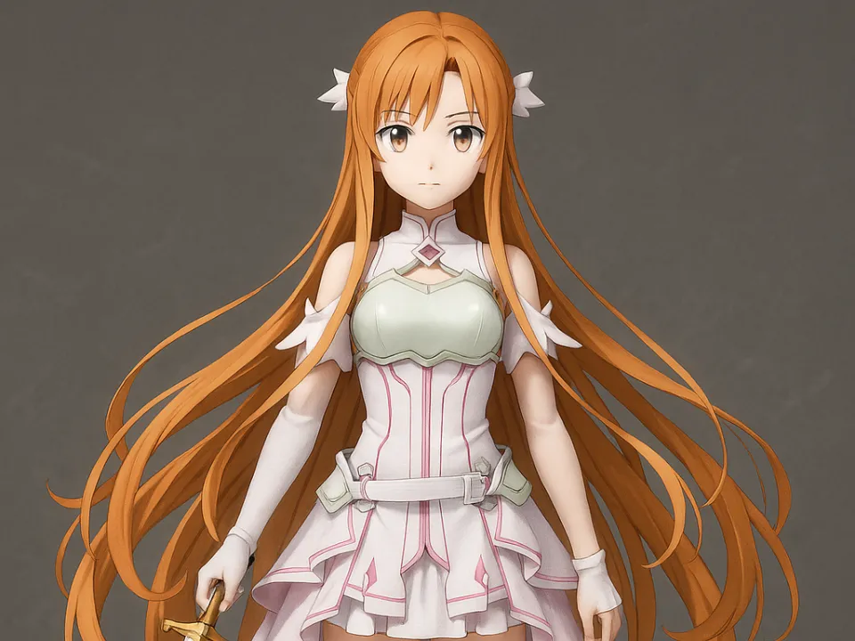 Asuna Yuuki –Figure Sword Art Online - Adaptable CM - Free 3D Print ...