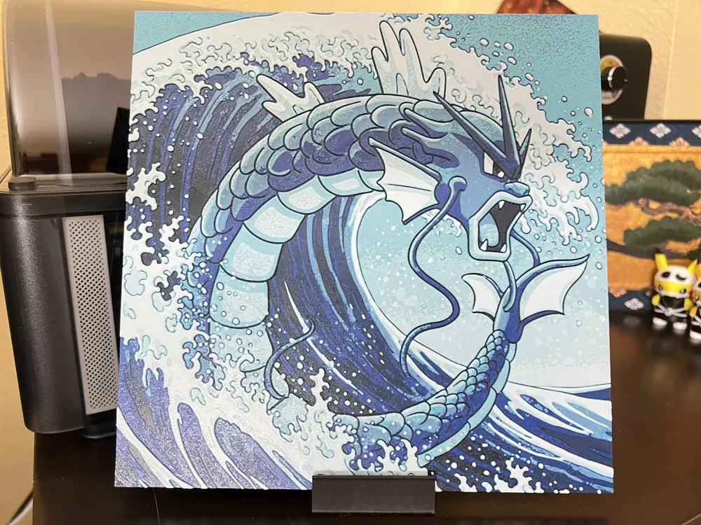 Gyarados by 3djd MakerWorld: Download Free 3D Models