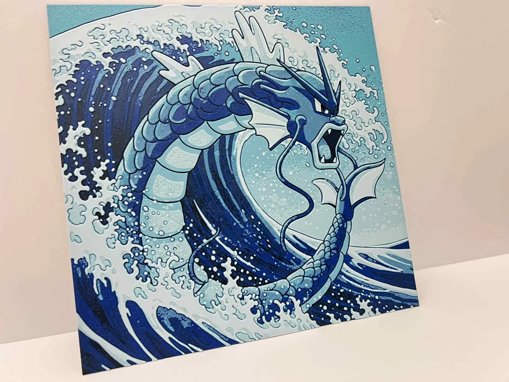 Gyarados da 3djd MakerWorld: Scarica Modelli 3D Gratuiti