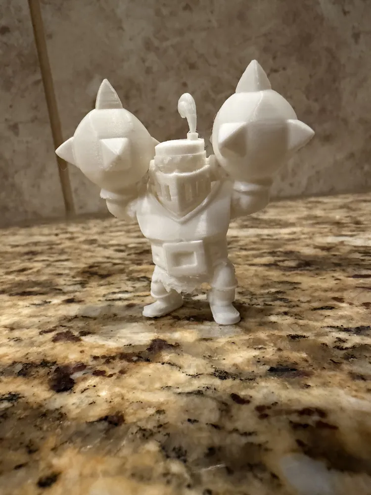 Clash Royale Mega Knight - Free 3D Print Model - MakerWorld