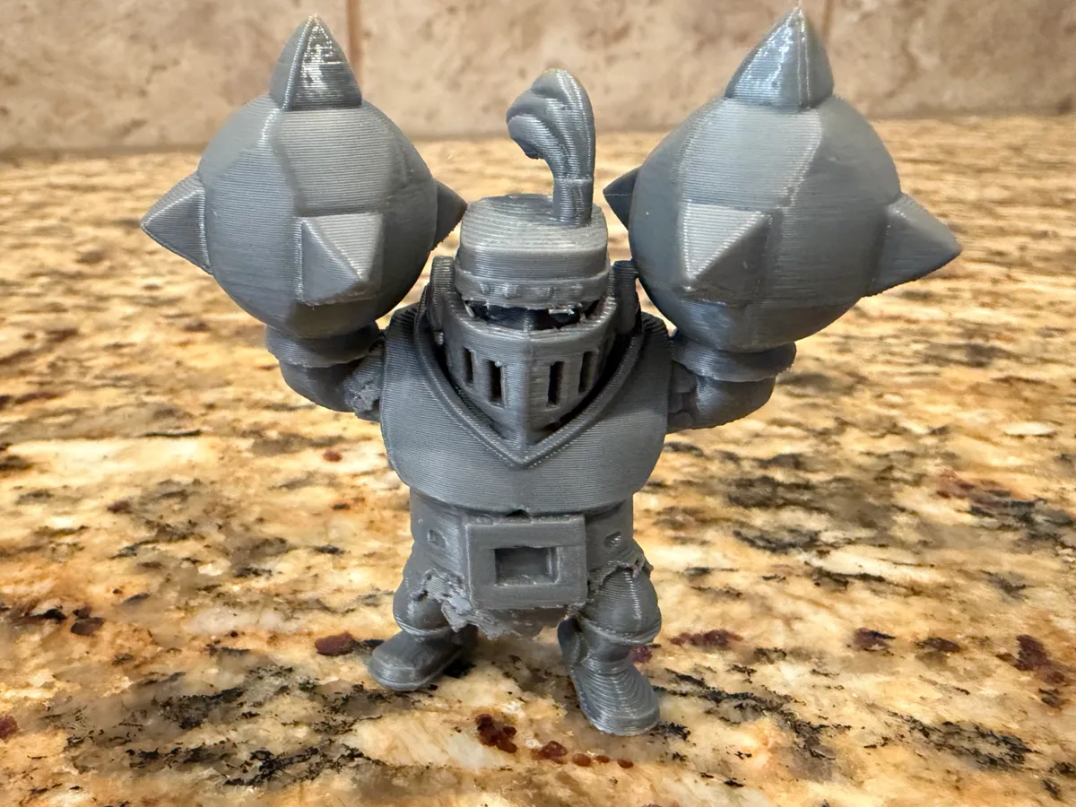 Clash Royale Mega Knight by Tiger prints MakerWorld: Download Free 3D ...