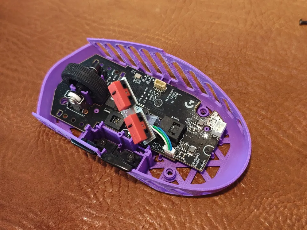 Logitech G304/G305 Lightweight Shell 62g Remixed by DonL MakerWorld ...