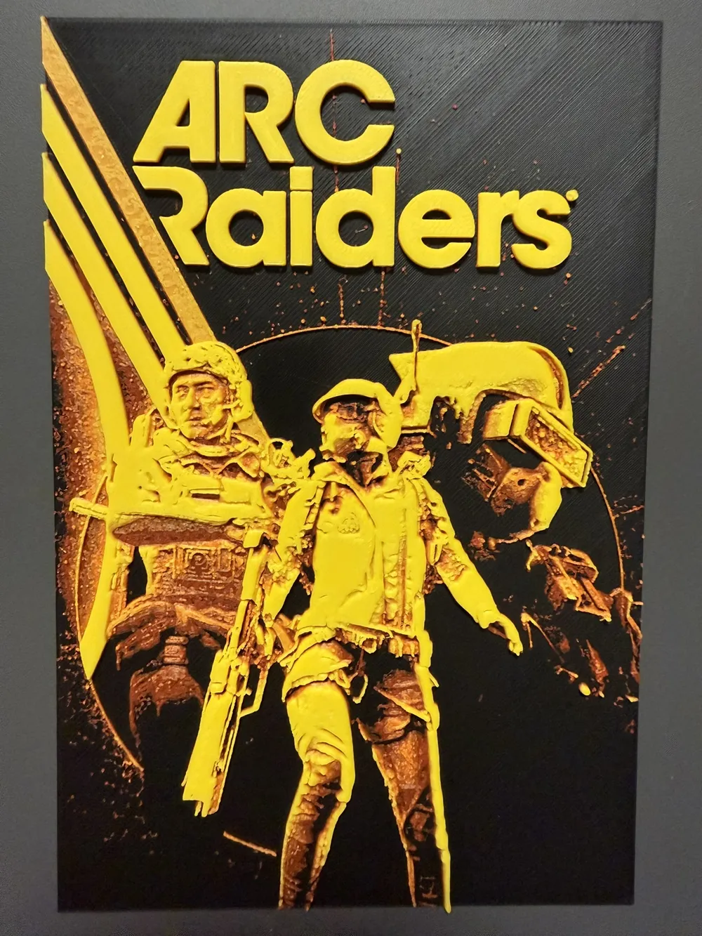 ARC Raiders Hueforge - Free 3D Print Model - MakerWorld