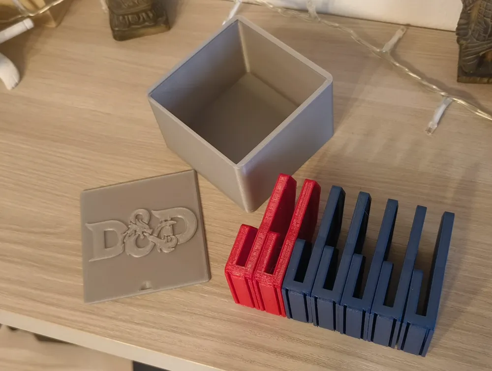 DnD Initiative tracker BOX (multi size) Remixed by Calcetin MakerWorld: Download Free 3D Models