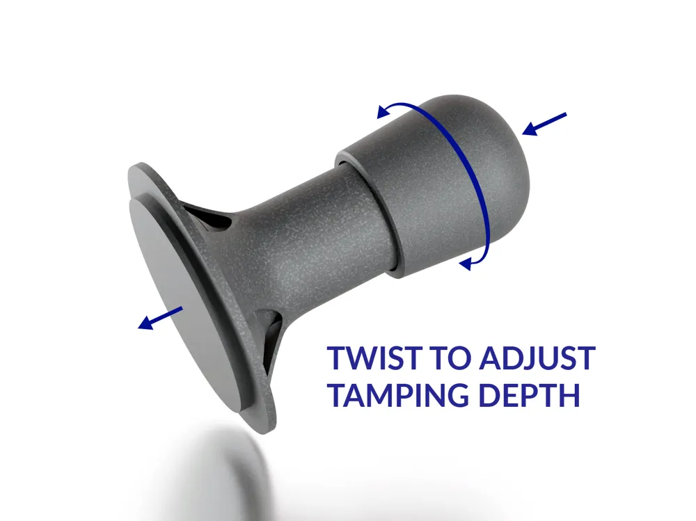 Self-leveling Espresso Tamper by Third Toe Creations MakerWorld ...