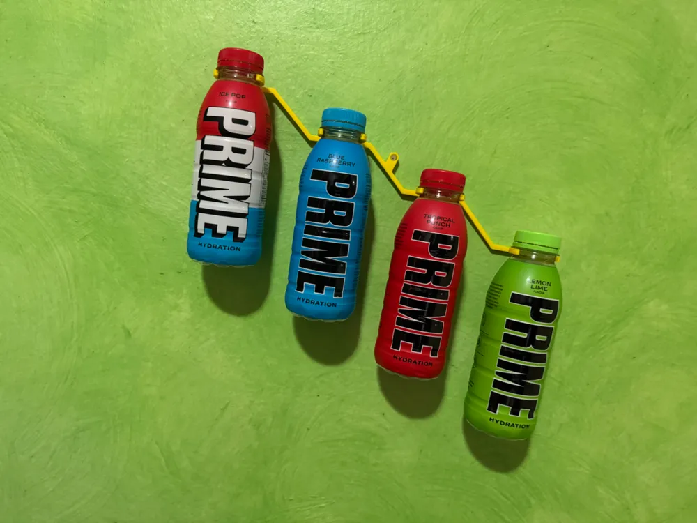 Prime bottle hanger by king - MakerWorld