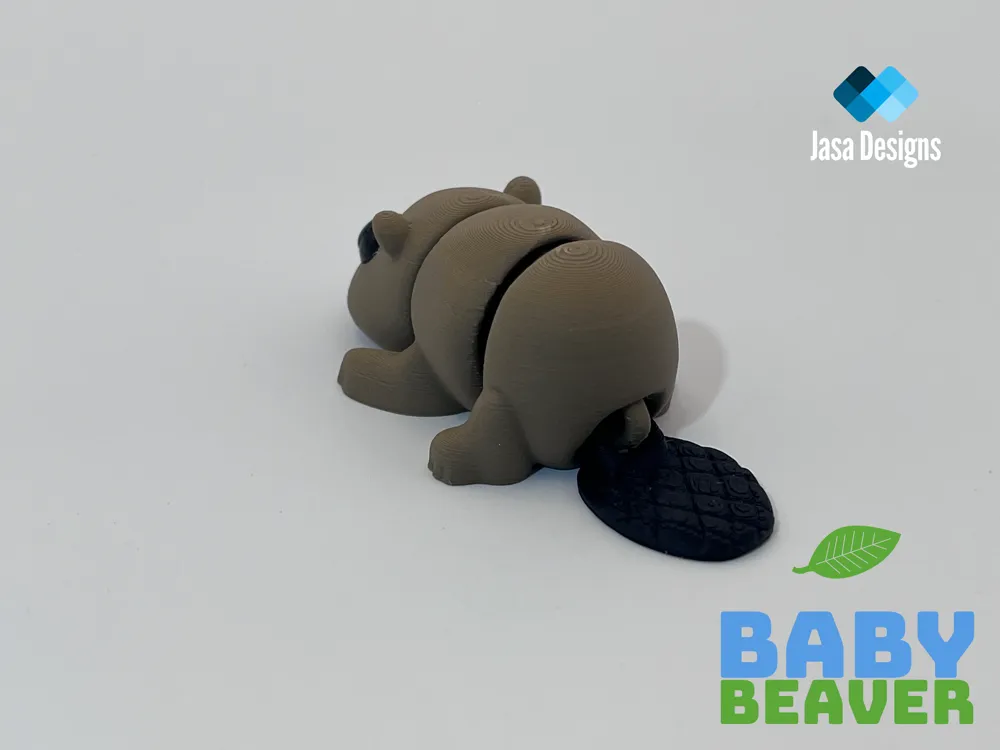 Articulated Baby Beaver by Jasa Designs MakerWorld: Download Free 3D Models