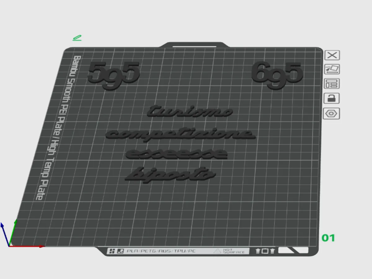 Logos Abarth 595 / 695 - Free 3D Print Model - MakerWorld