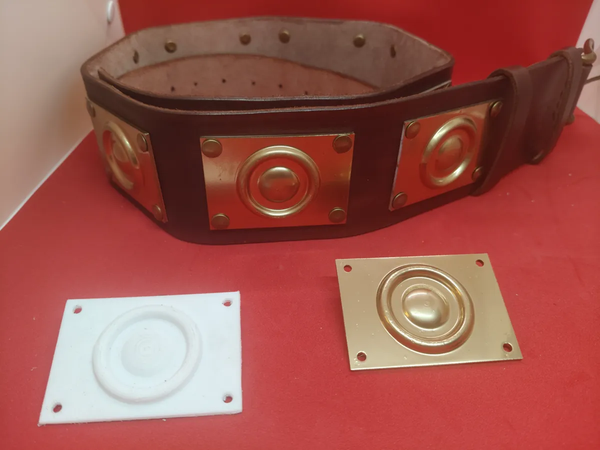 Roman Belt Plate – 7×5 cm by alessio_ITA_981 MakerWorld: Download Free ...