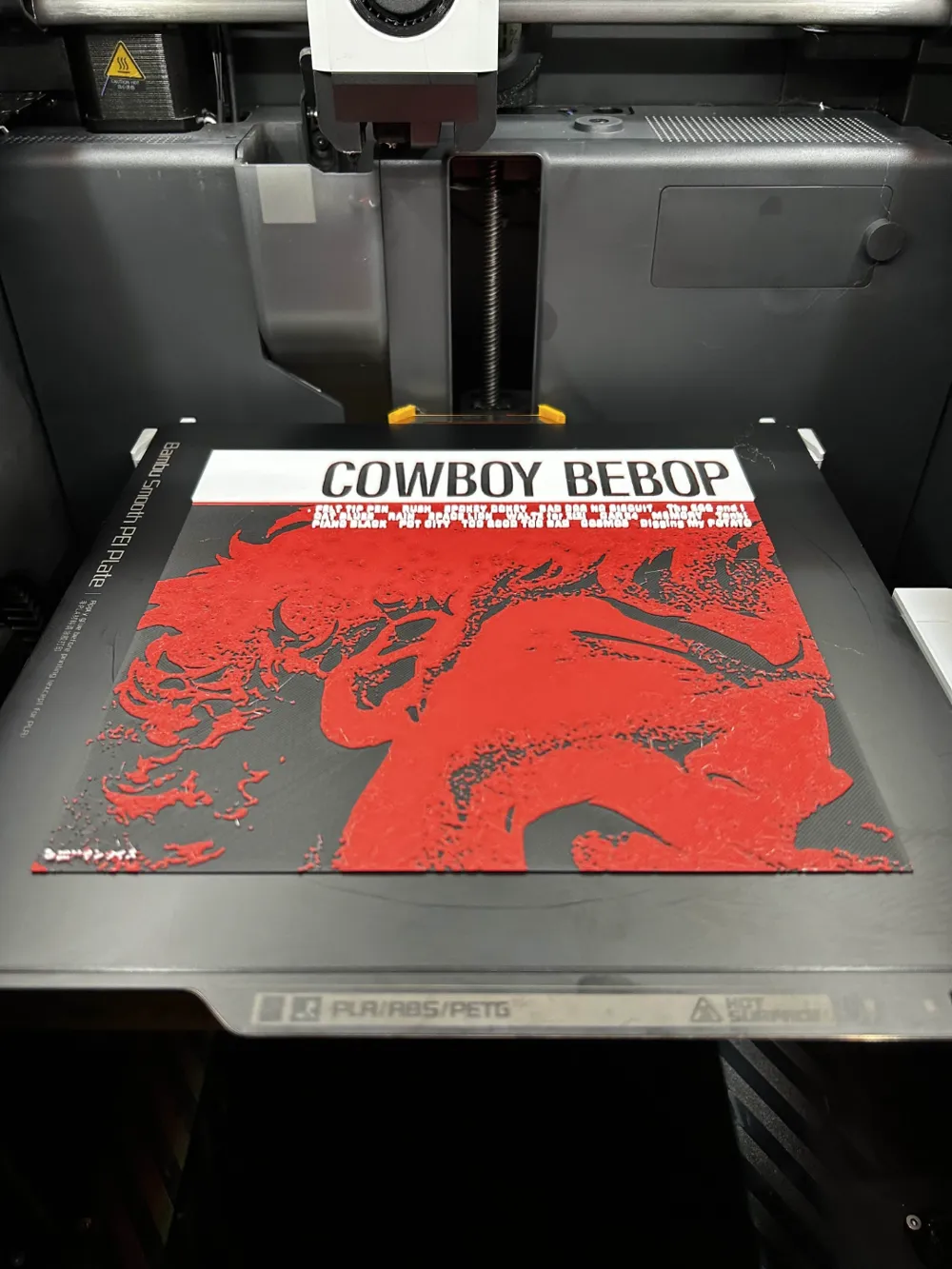 Cowboy Bebop Album Cover (HueForge) by pqrs - MakerWorld